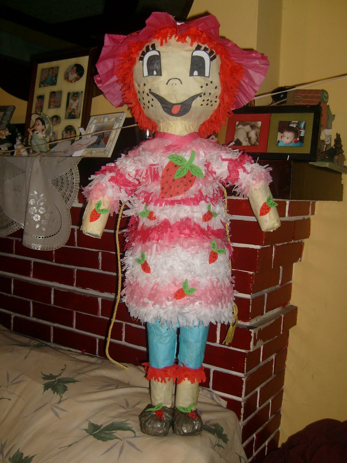 Piñatas de rosita fresita nueva - Imagui Piñatas de rosita fresita nueva - Imagui