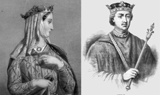 Passages to the Past: Henry II & Eleanor of Aquitaine: the "Brangelina ...