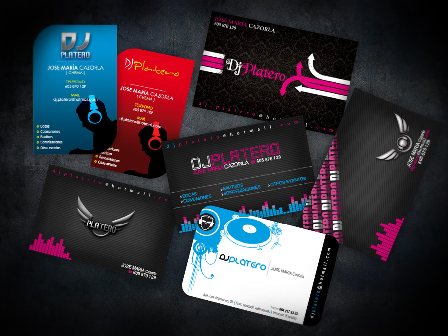 Fotos tarjetas de DJ - Imagui