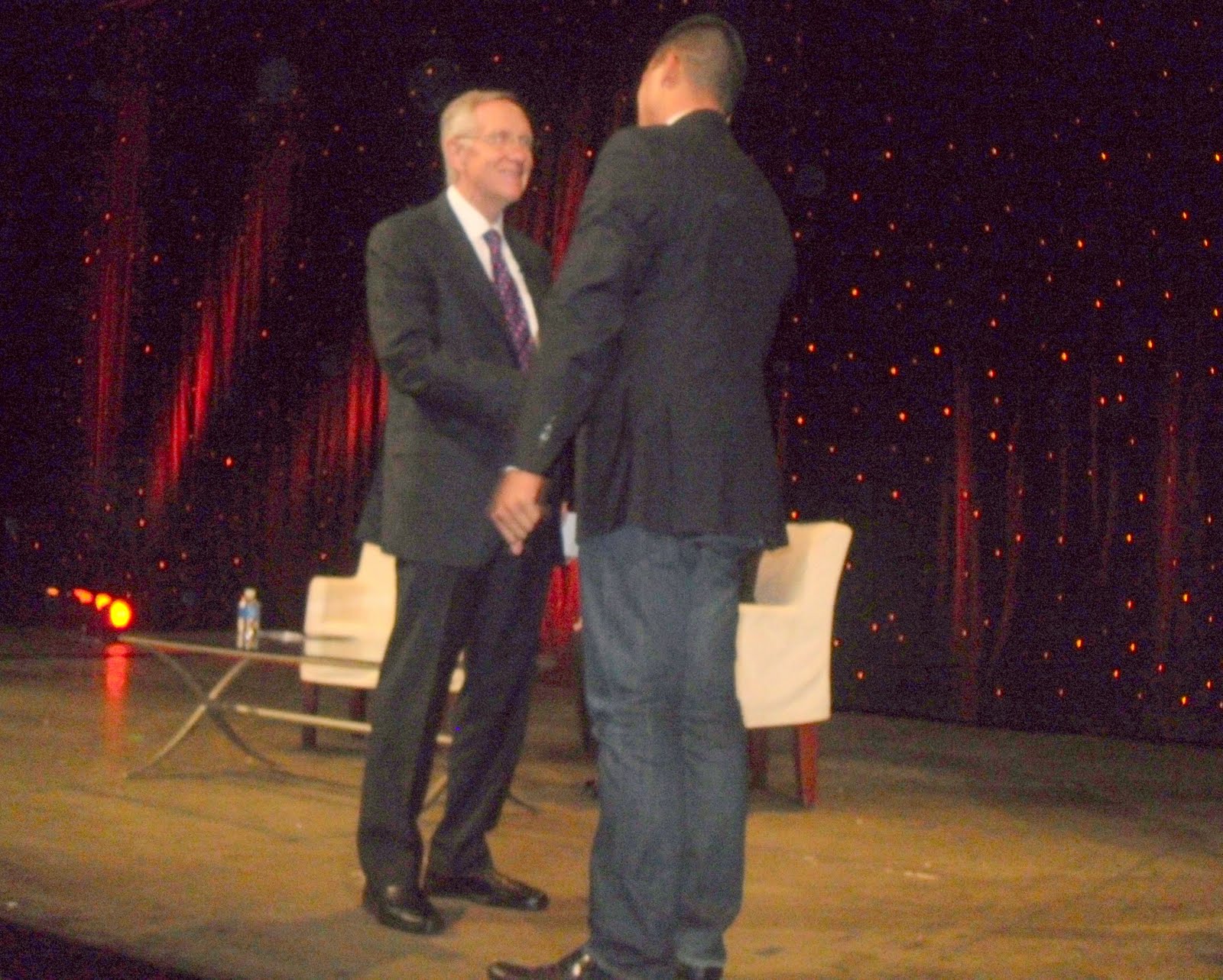 Sen. Harry Reid Prompts Standing Ovation For Dan Choi At Netroots ... Sen. Harry Reid Prompts Standing Ovation For Dan Choi At Netroots ...