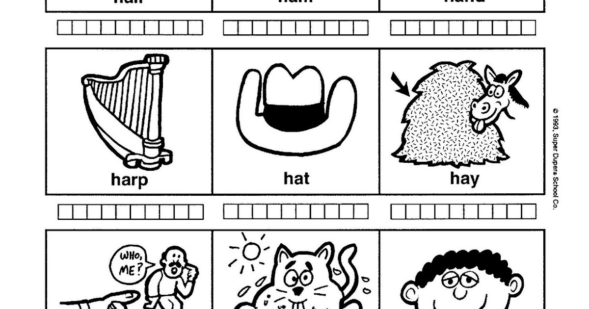 Speech Therapy with Miss Nicole: H initial words