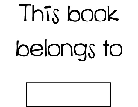 This Book Belongs To Coloring Page Sketch Coloring Page