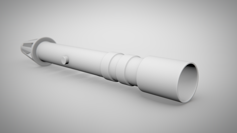 How to Create a Lightsaber in Blender - Part 1 (Modeling) - Tutorials, Tips and Tricks - Blender ...