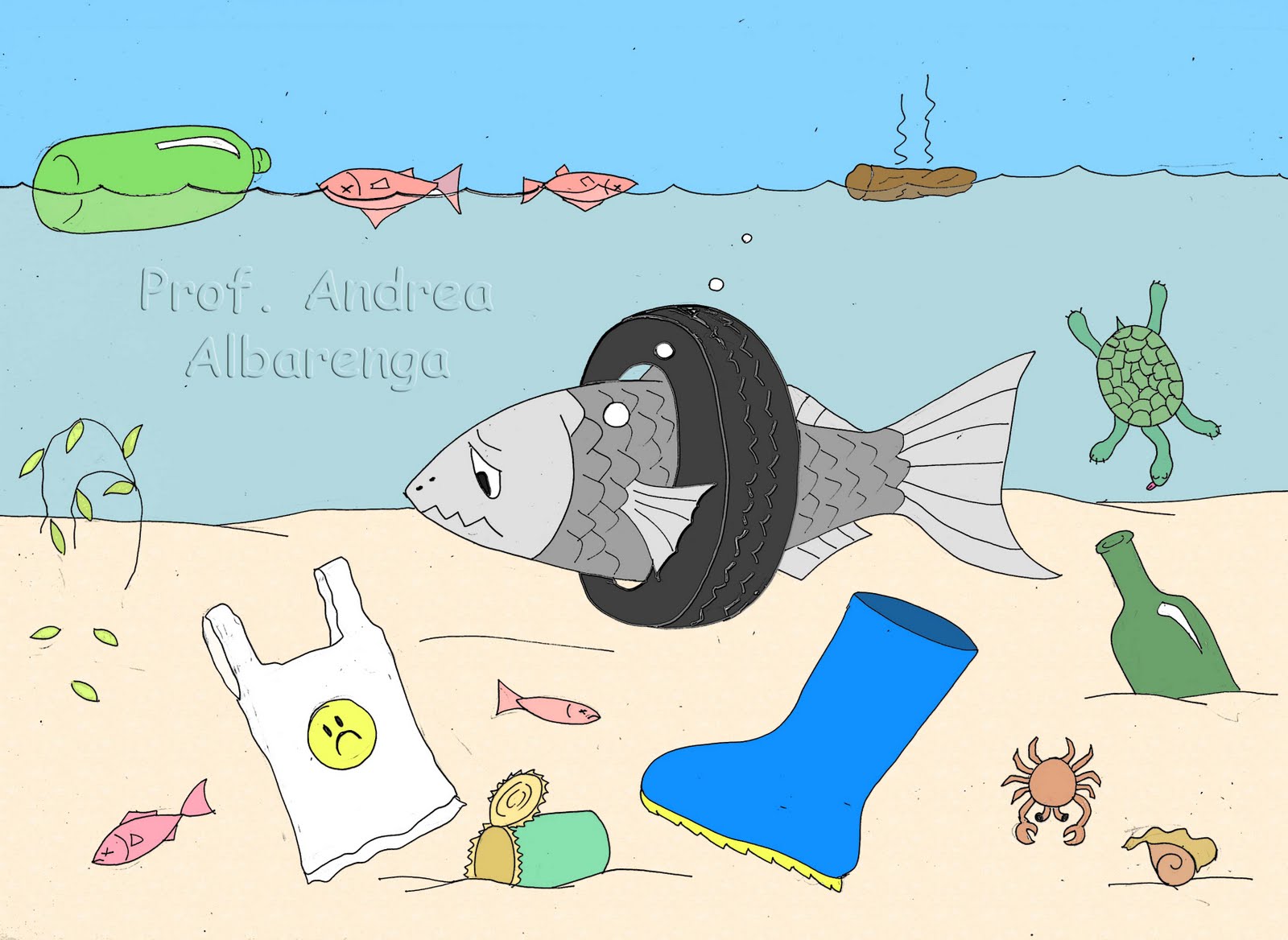 Educacion Ambiental : CONSECUENCIAS DE LA CONTAMINACION DEL AGUA