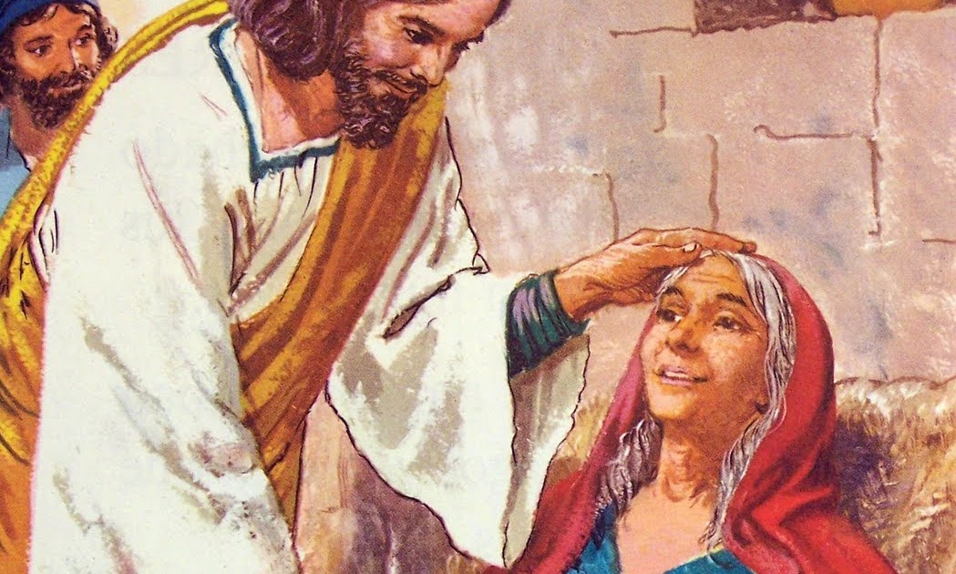 Jesus by Paulachan: 64 Jesus healing Peter's Mother in Law