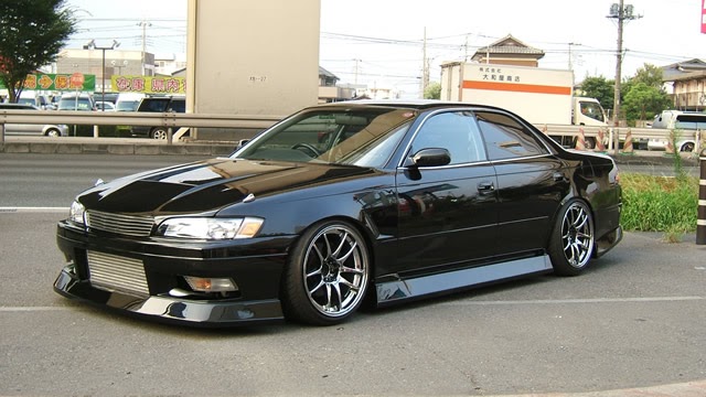 Camber and Offset: Car Modify Wonder Toyota Mark II JZX90