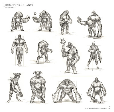 Creature Artists: Giants & Humanoids