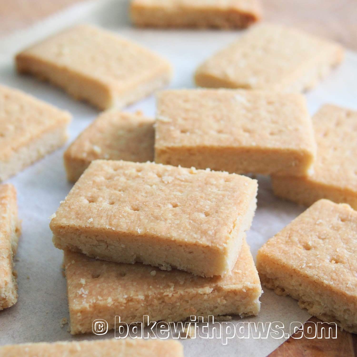 Classic Shortbread Cookies - BAKE WITH PAWS