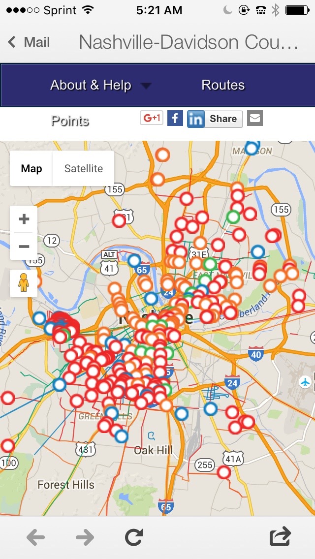 Shade Parade: New Interactive Map: Want a Sidewalk in Your Neighborhood?