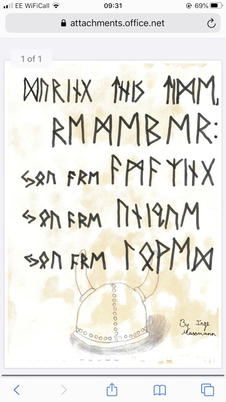 Windhill21: More Viking runes secret messages!
