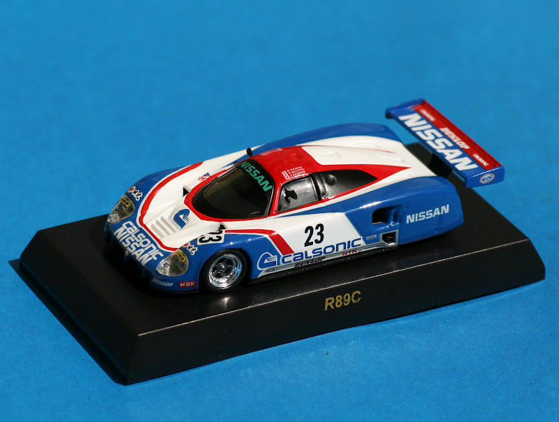 Incredible Mini Garage: Nissan R89C 1989 Kyosho 1/64
