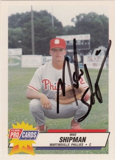 Daily Autograph: Mike Shipman