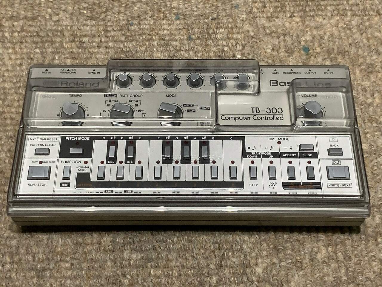 MATRIXSYNTH: Roland TB-303 Bass Line Synthesizer with Original Case ...