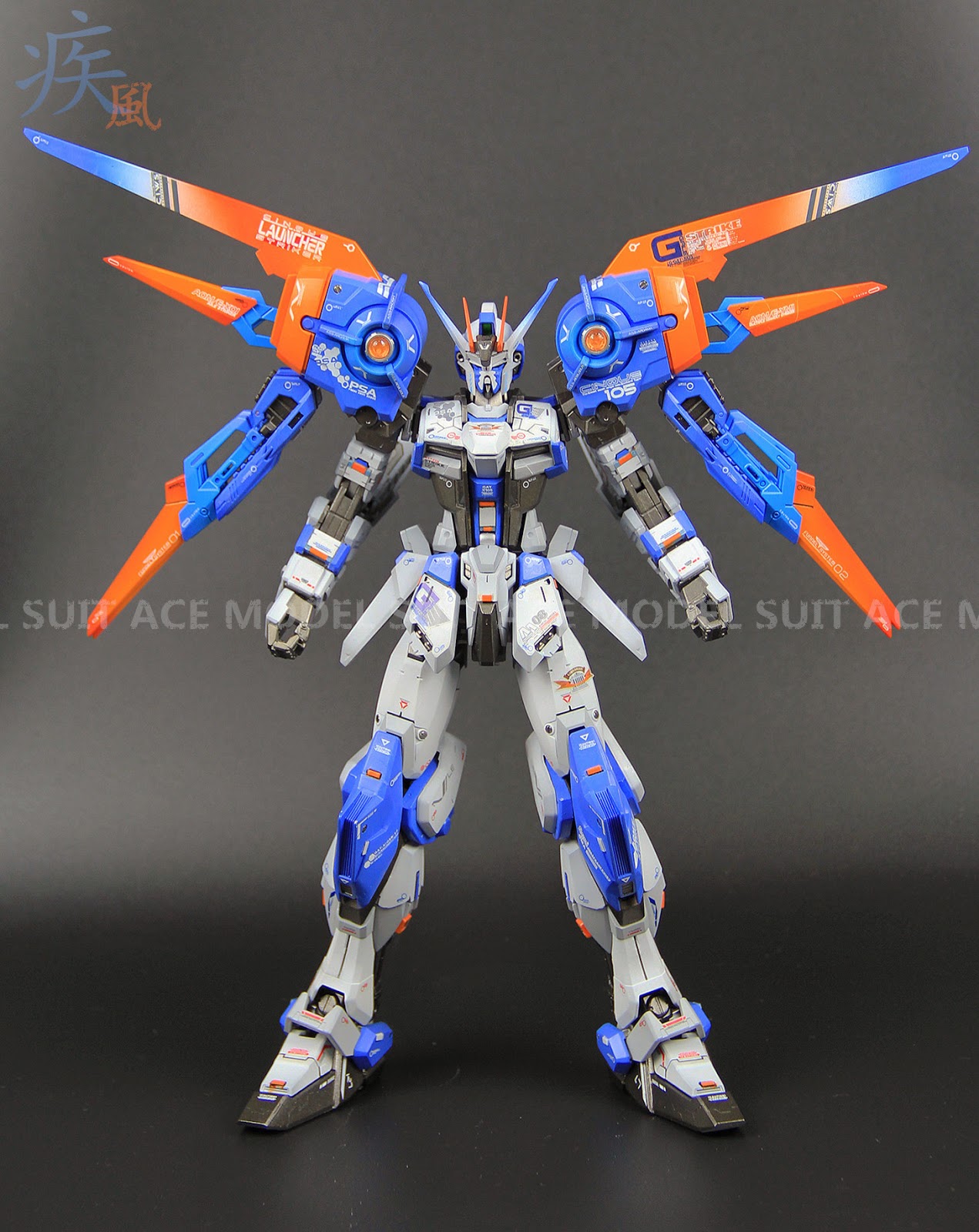 GUNDAM GUY: 1/100 Gale Strike Gundam - Painted Build