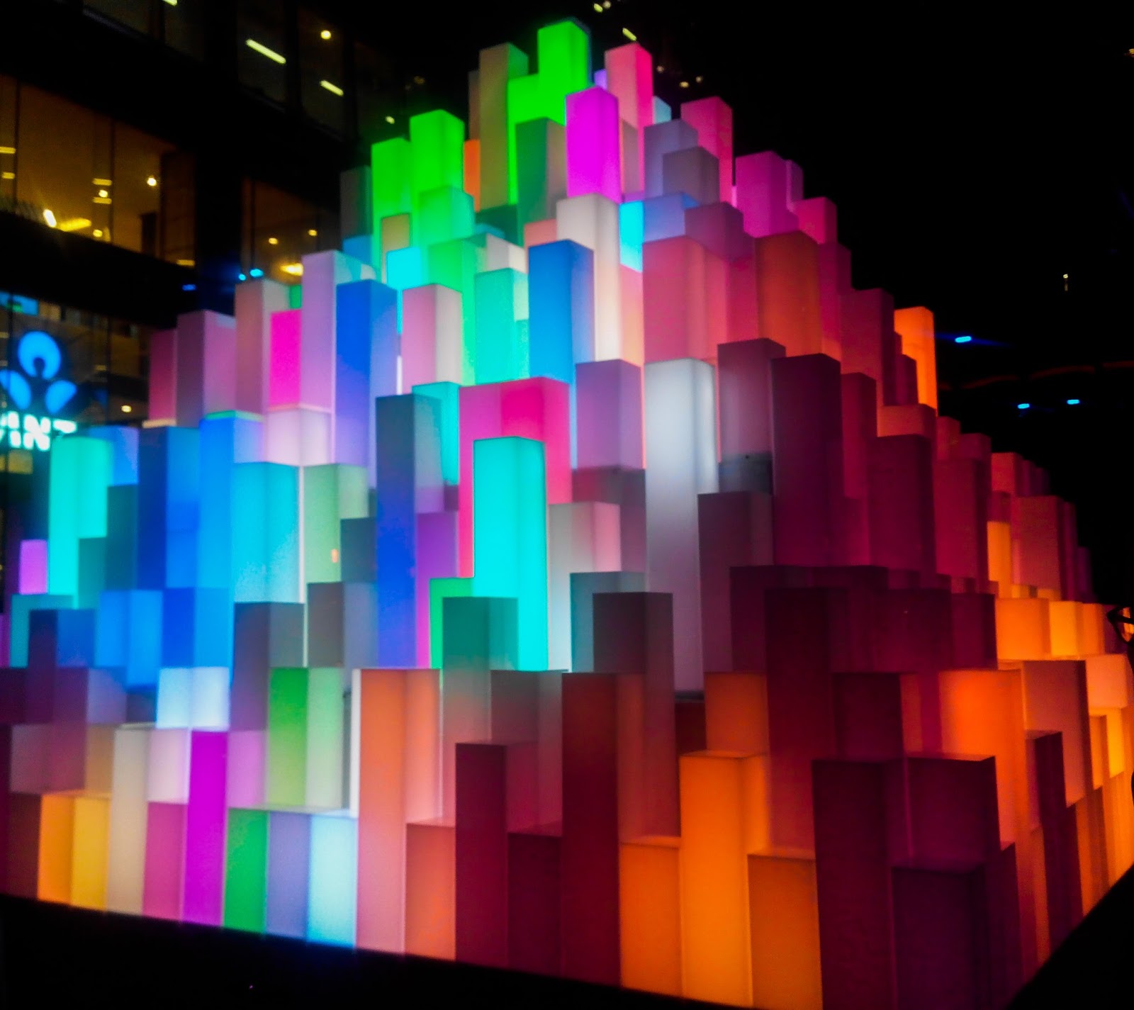 Vivid lights Sydney | Martin place | Australia