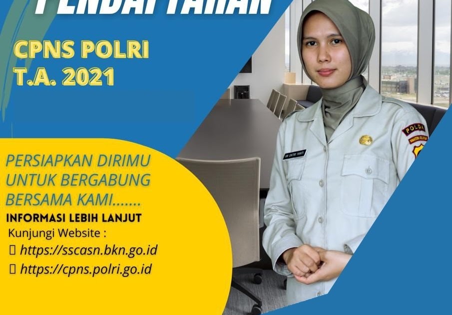 PENDAFTARAN PNS POLRI TAHUN 2021 ~ BAG SUMDA POLRES BANJARNEGARA