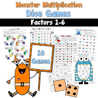 Monster Math Multiplication Freebie | Teacher's Take-Out