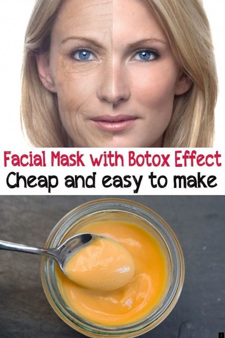 Facial Mask With Botox Effect. Cheap and Easy to Make | Remedies Solution