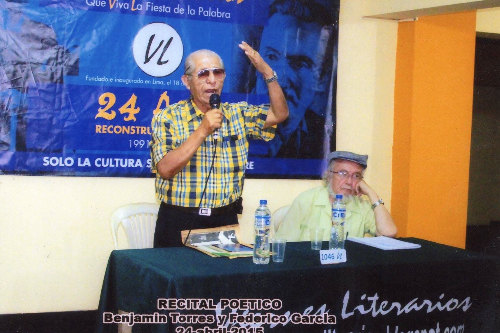 VIERNES LITERARIOS: POETA BENJAMÍN TORRES SALCEDO ¡PRESENTE!