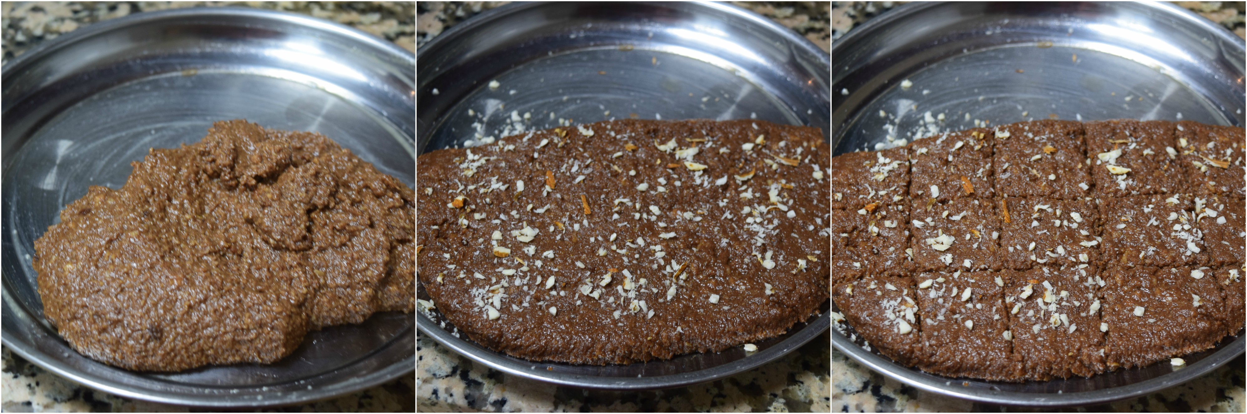 Poornima's Cook Book: Chocolate Paneer Burfi / Paneer Burfi