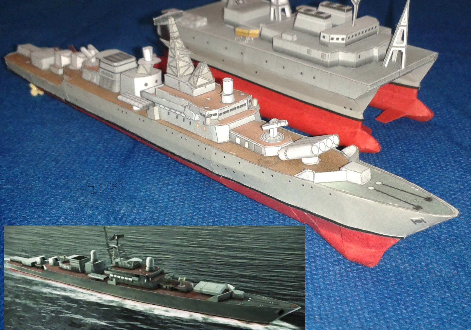Ace Combat Model - Drawings: Krivak class frigate