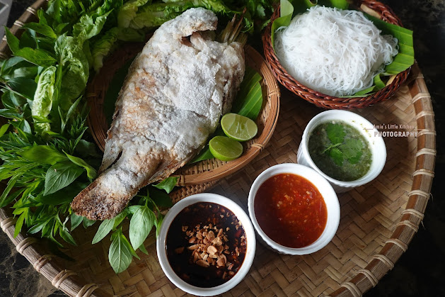 Rindu Nak Makan Miang Pla Pao (IKan Bakar Garam) - Amie's Little Kitchen