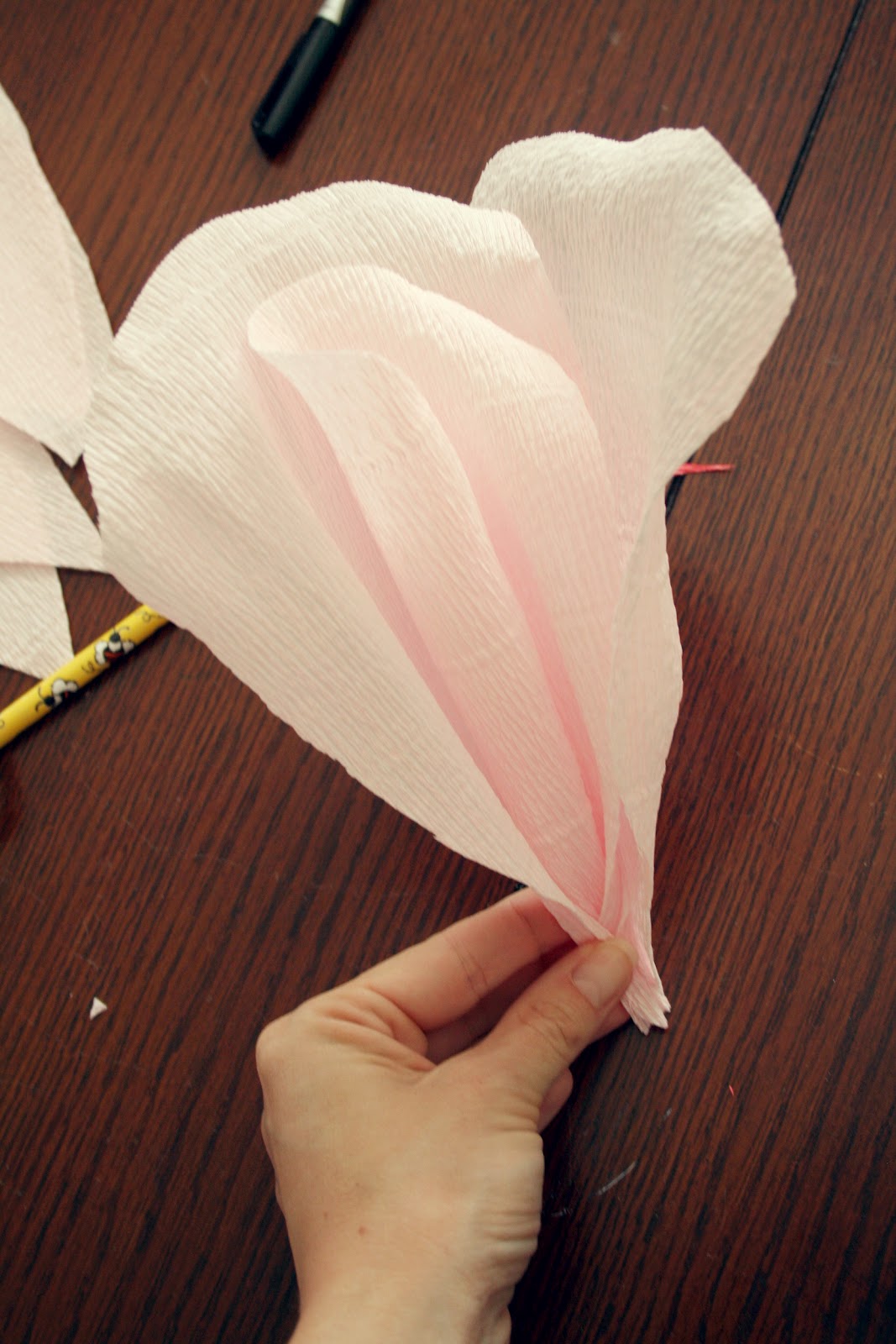 Buggie and Jellybean: DIY Crepe Paper Flowers