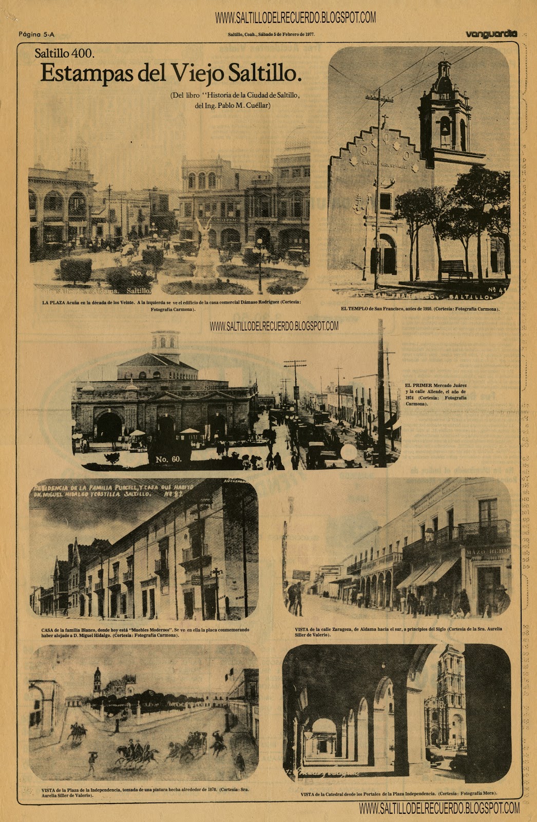 SALTILLO DEL RECUERDO: ESTAMPAS DEL VIEJO SALTILLO...!!!