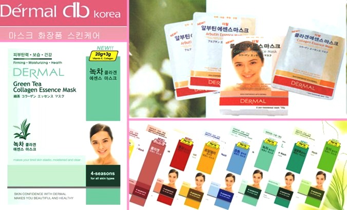 Dermal Korea Essence Masks: Korea Dermal Collagen Essence Mask