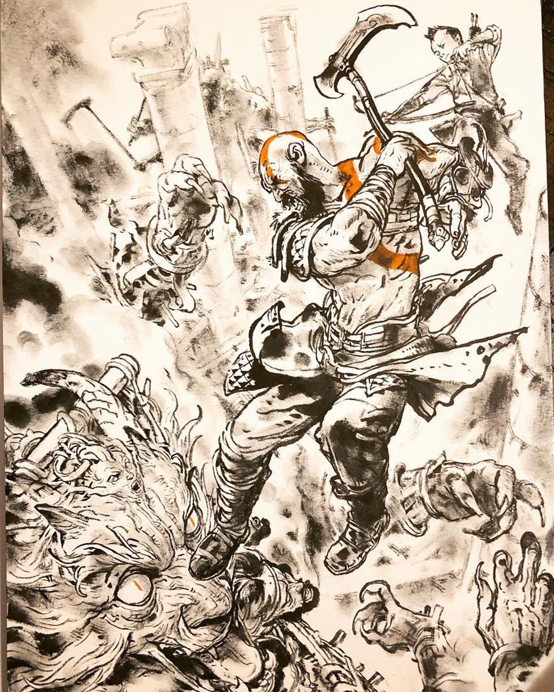 The Geeky Nerfherder: Artist Spotlight: The Art Of . . . Kim Jung Gi