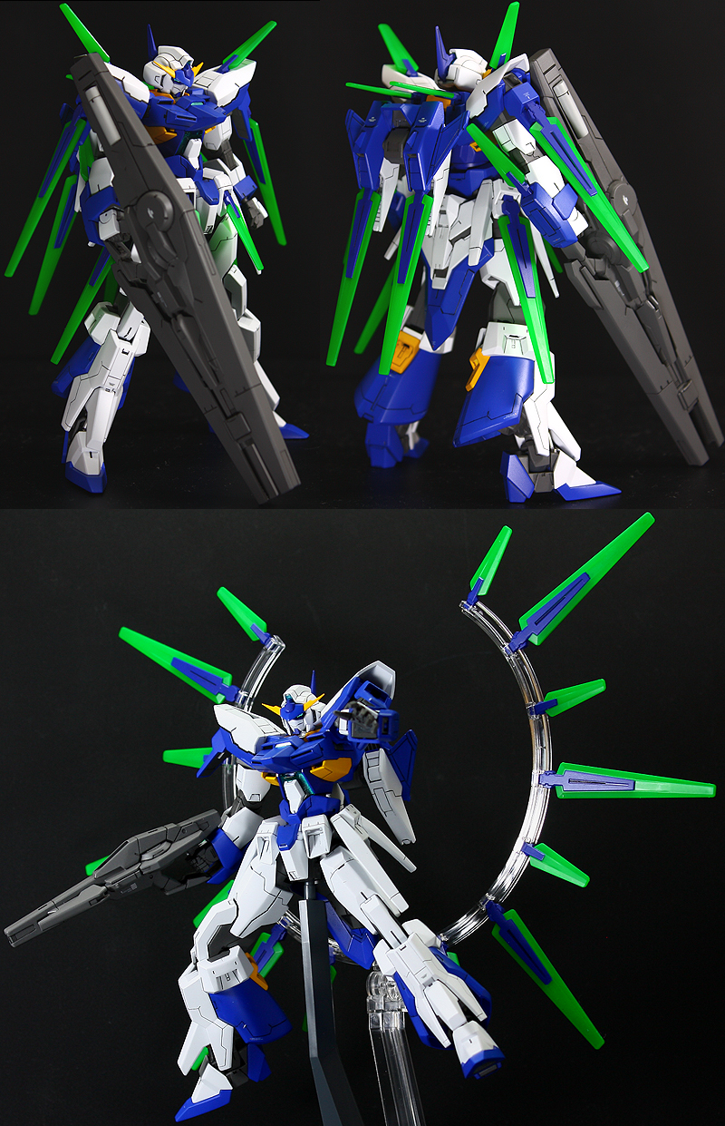 GUNDAM GUY: HG 1/144 Gundam AGE-FX Burst Mode - Custom Build