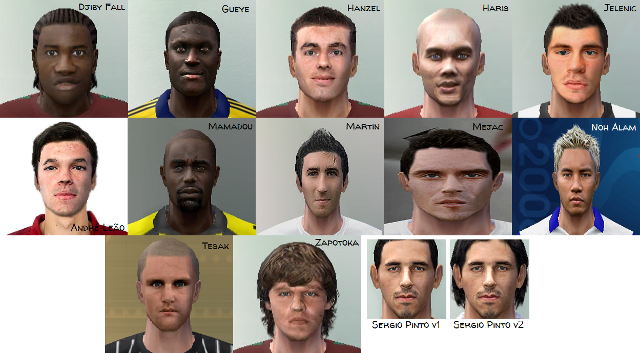 Faces PES 6: Facepack 10