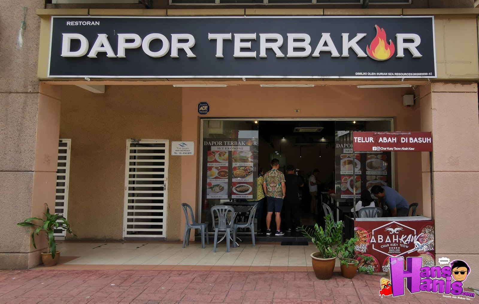 Restoran Dapor Terbakor - Tempat Makan Yang Wajib Dicuba