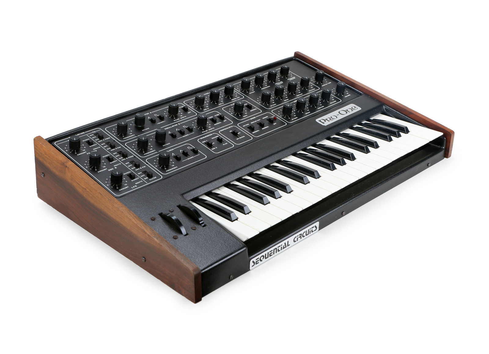 MATRIXSYNTH: Sequential Circuits Pro One Vintage Analog Synth SN 3224