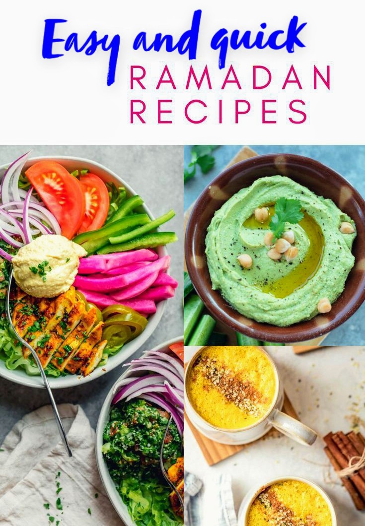 Easy and quick Ramadan recipies