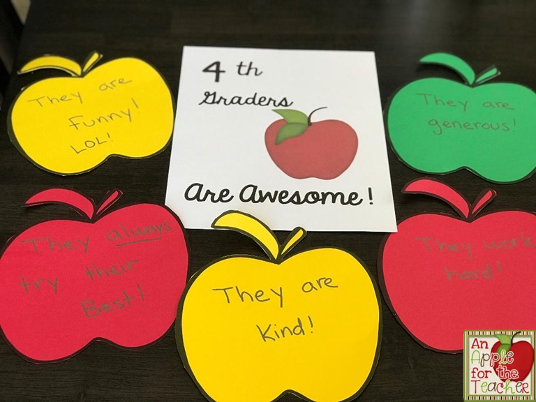 An Apple For The Teacher: My Students Are Amazing Back to School Door ...
