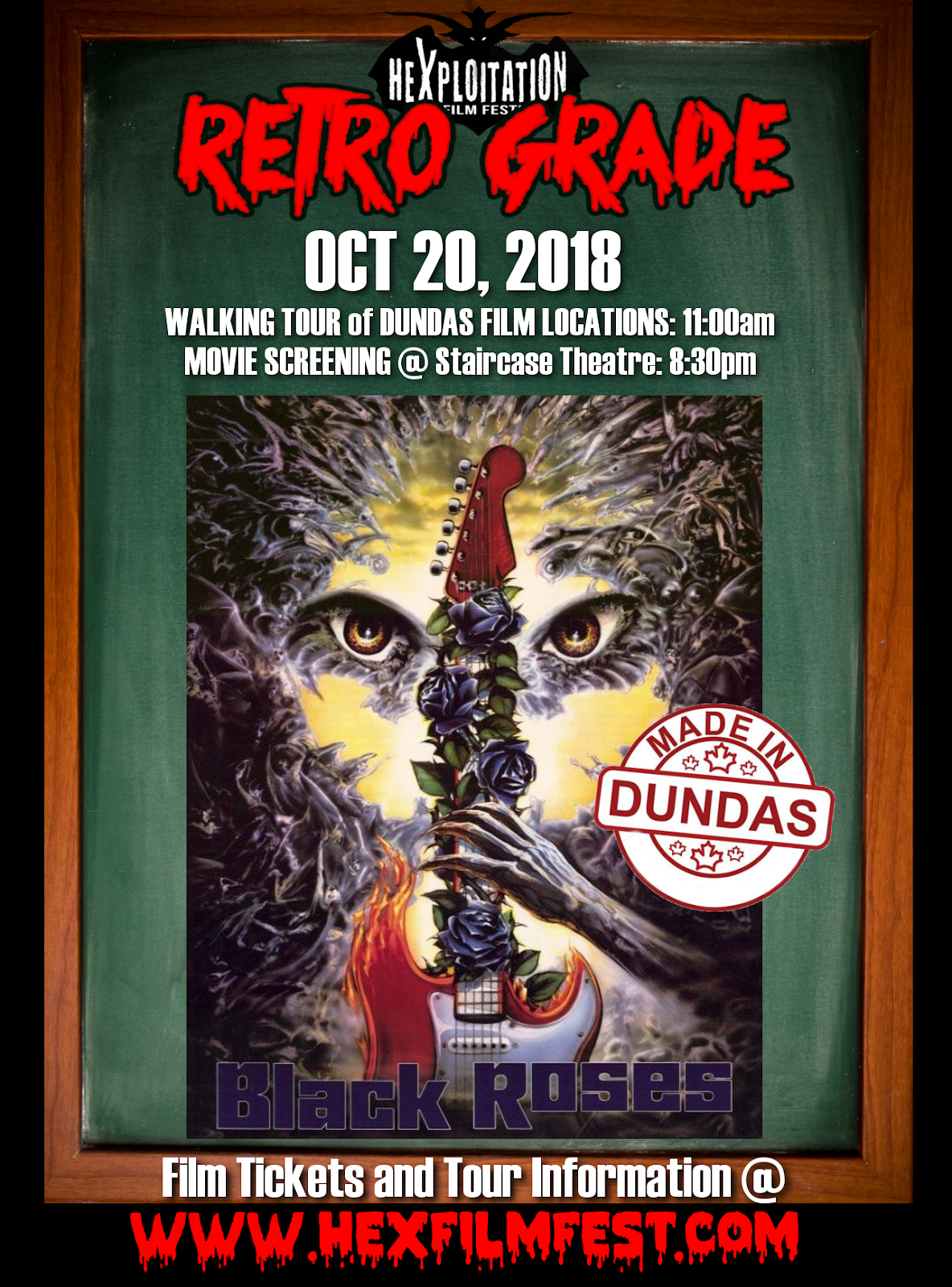 Hexploitation Film Festival: BLACK ROSES (1988) || HXFF RETRO GRADE