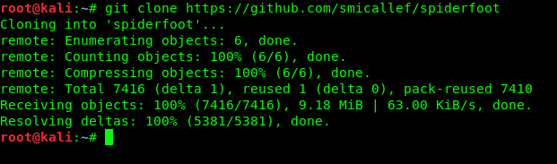 SpiderFoot -- Most Complete OSINT Reconnaissance Tool | Best Kali Linux ...