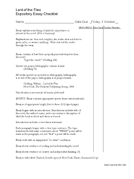 essay examples: Lord Of The Flies Essay