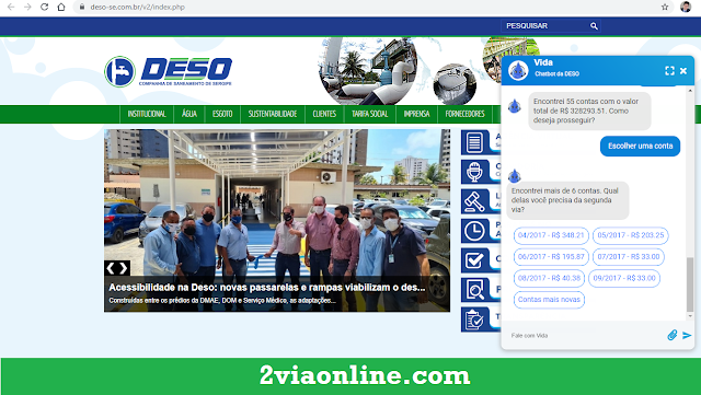 2Via DESO-SE (Fatura Simplificada) 2023-2024