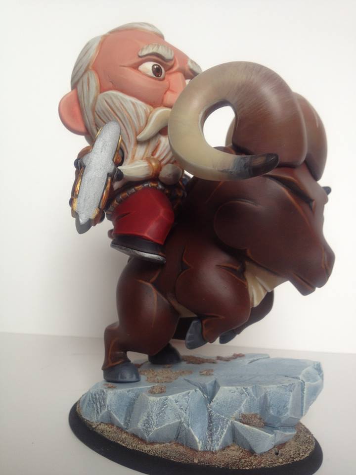 A dwarf prince riding his trusted ram by dt_custom ~ Tenacious.Ninja ...