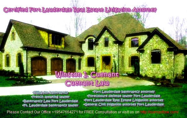 Wcuenantlaw Certified Fort Lauderdale Real Estate Litigation Attorney