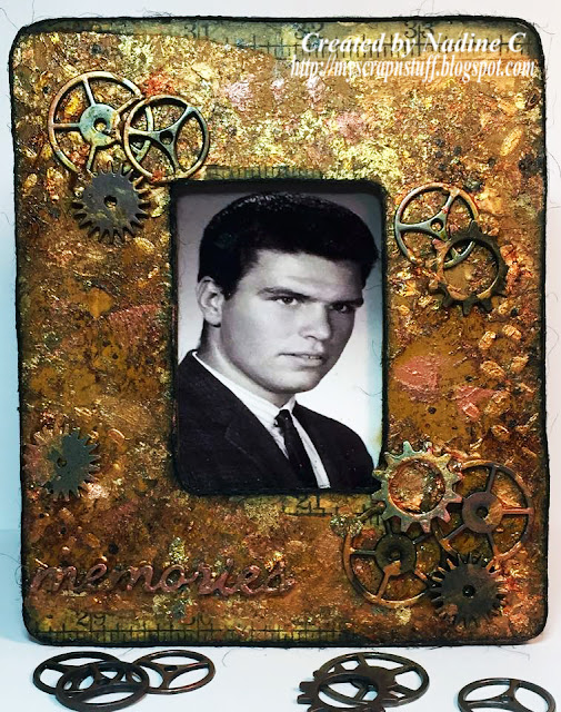 Masculine Picture Frame for CropStop ~ Nadine Carlier