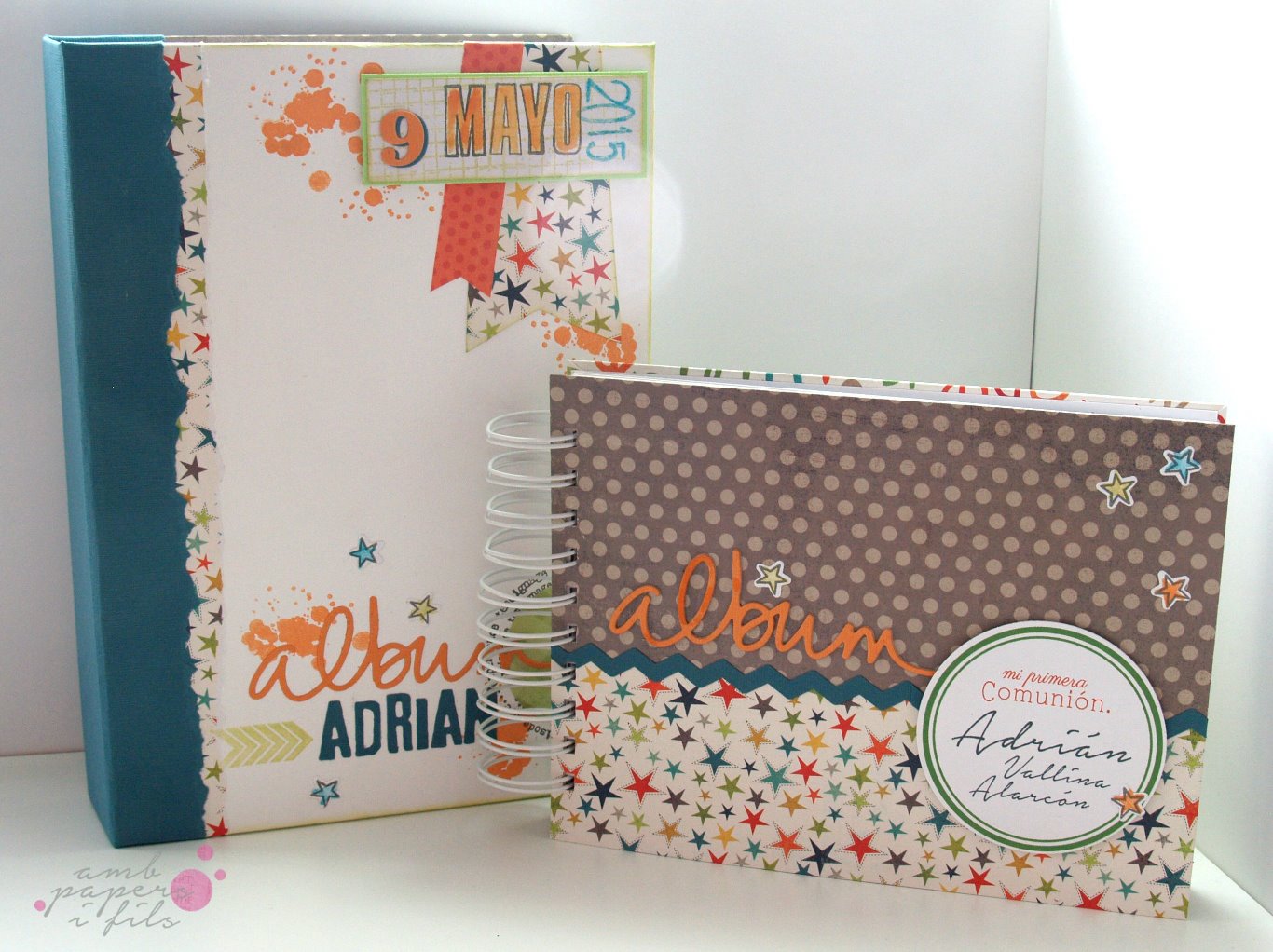 Amb Papers i Fils: Libro de firmas para Adrián...