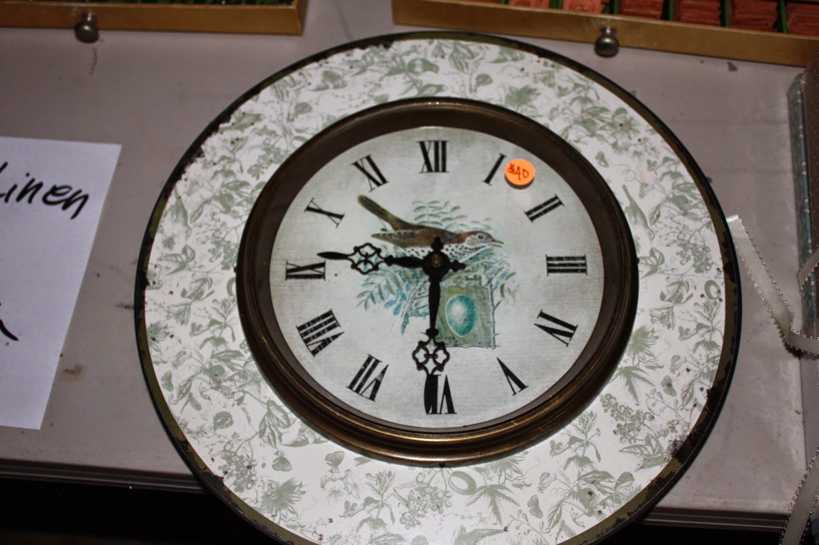 Recycled Clock for the Office | Our Refined Farmhouse