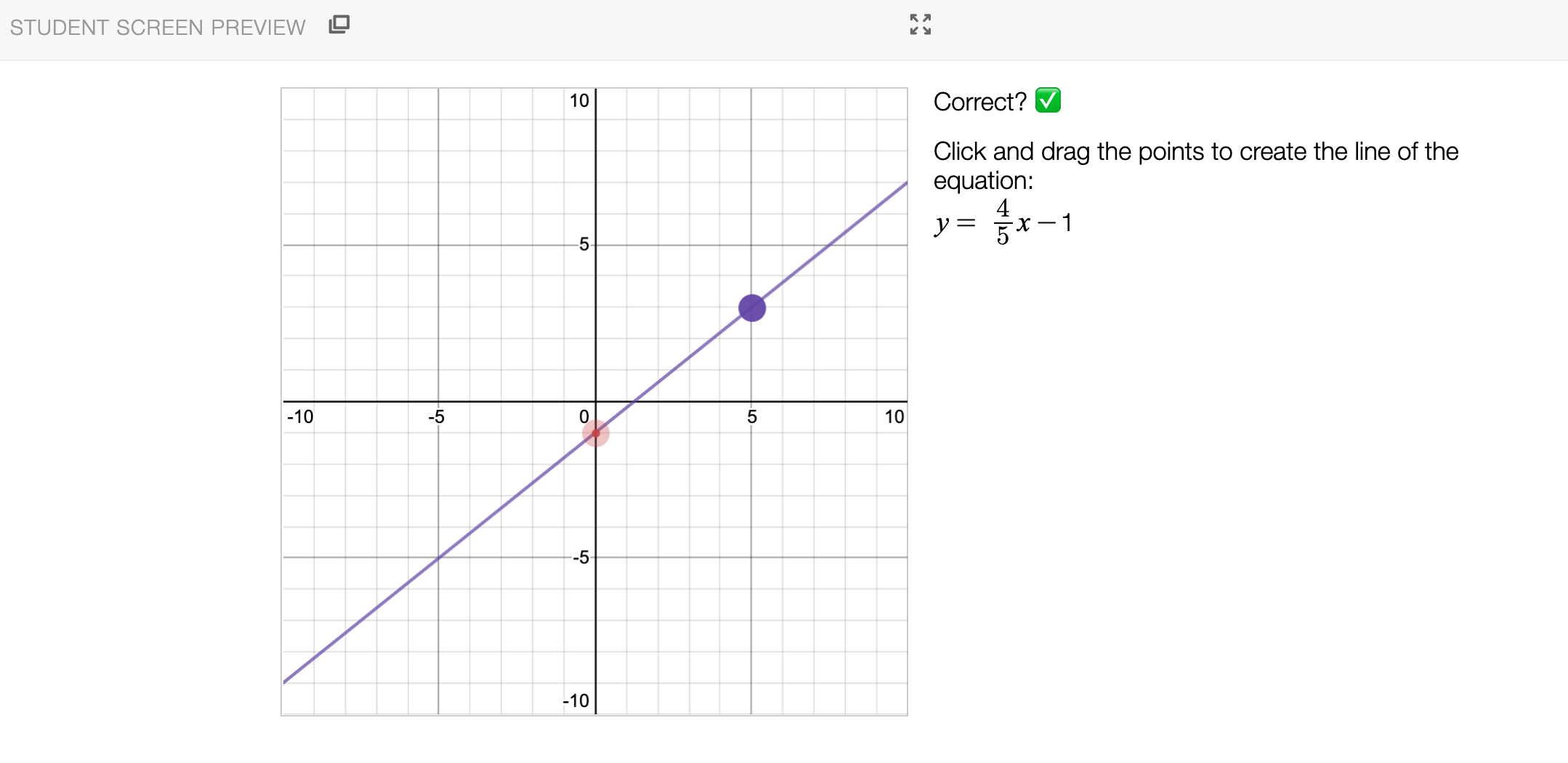 Infinite Graphing With Slope Intercept Practice