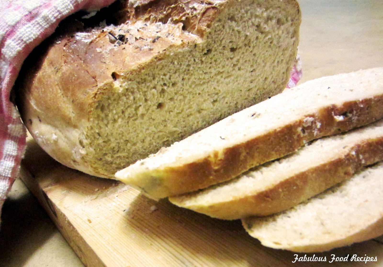 Fabulous Food Recipes: Anchovy, caper and Olive Bread