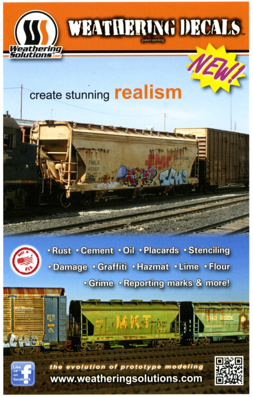 modeling the SP: Using Weathering Solutions decals