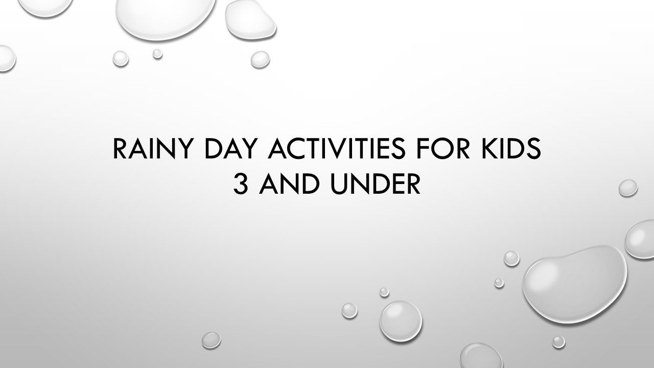 Learning Activities to Do on a Rainy Day