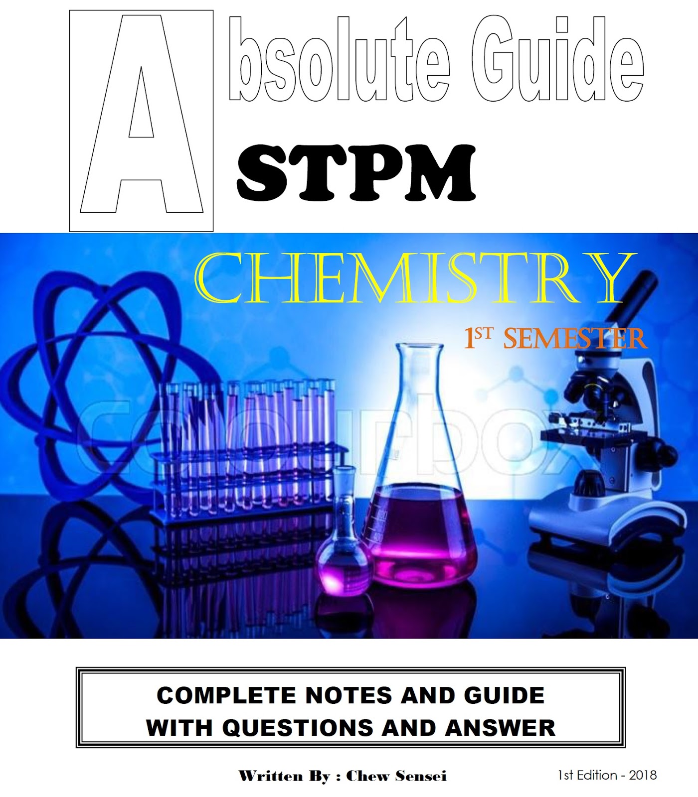 CHEW SENSEI の CHEMISTORY: REFERENCE BOOK FOR STPM CHEMISTRY SEMESTER 1